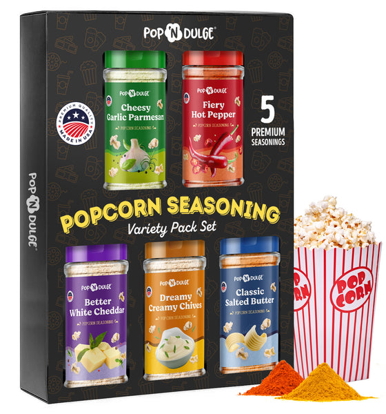 Popcorn Seasonings Variety Pack Gift Set – Pop 'N Dulge